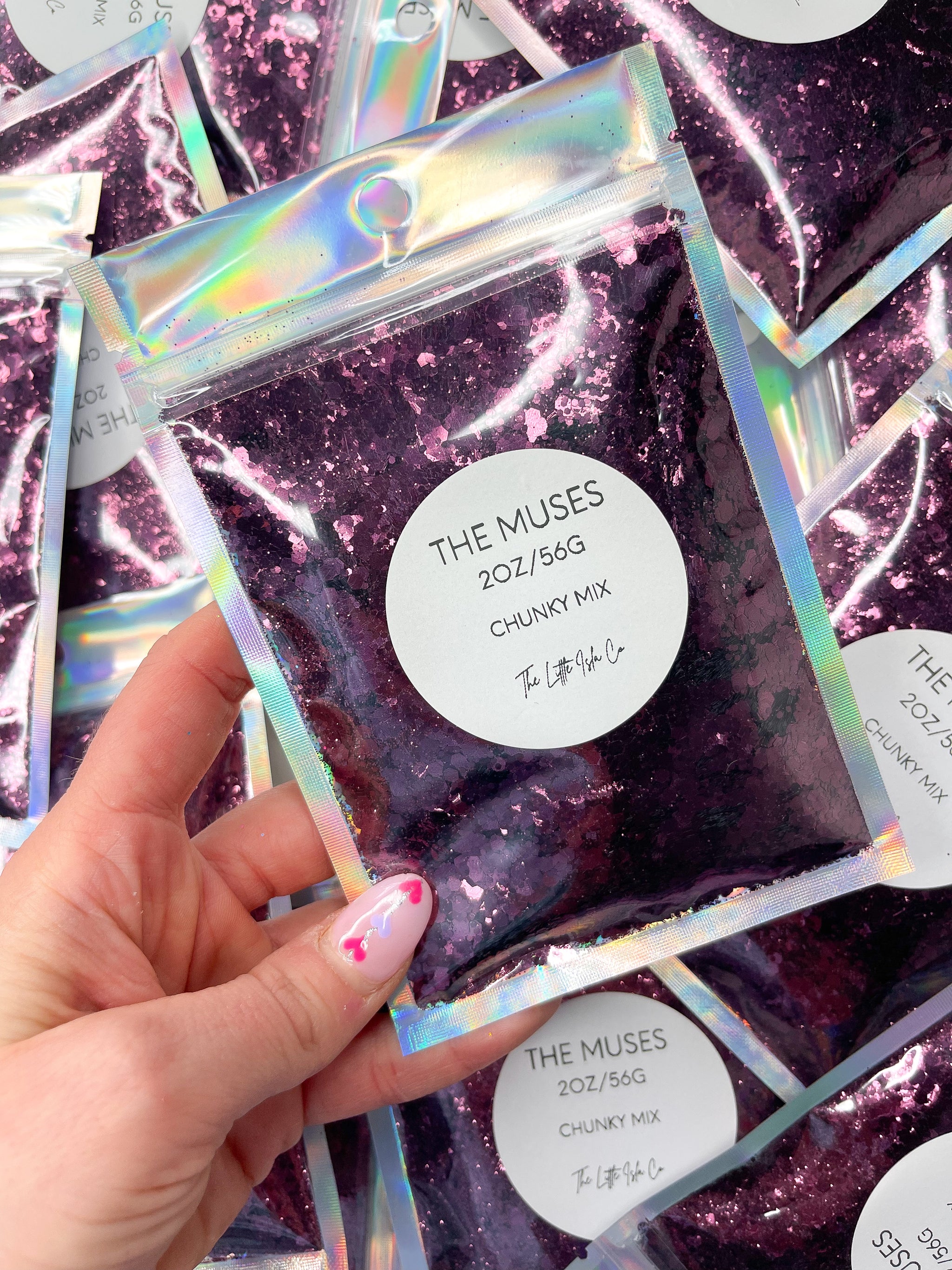 The Muses - Chunky Glitter Mix - 2oz/56g Pack – The Little Isla Co